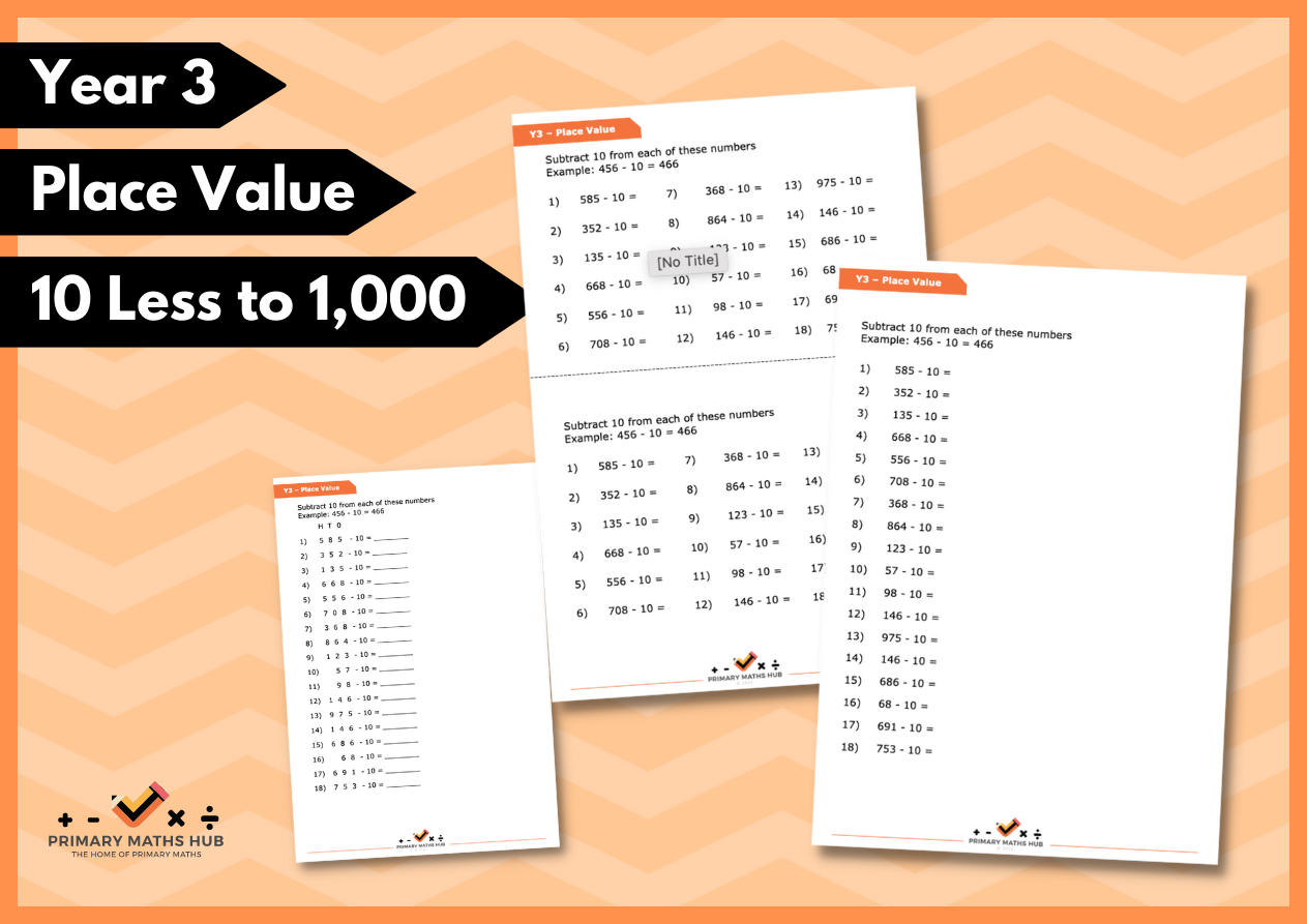 Primary Maths Hub | Year 3 – Place Value