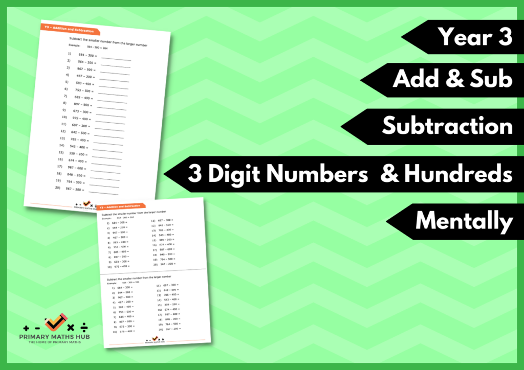 Primary Maths Hub Year 3 Addition And Subtraction Primary Maths Hub Year 3 Addition And Subtraction