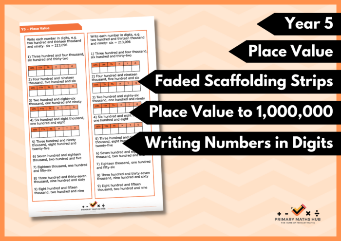 Year 5 – Place Value - Primary Maths Hub