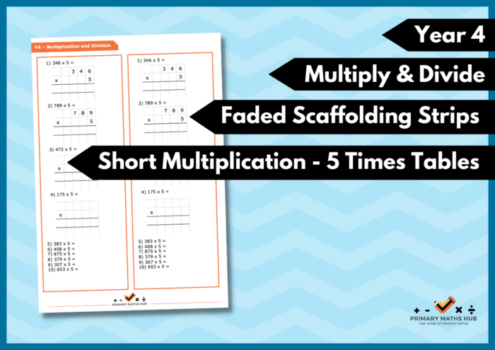 Primary Maths Hub | Year 4 – Multiplication and Division