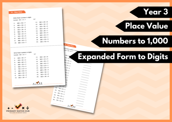 Primary Maths Hub | Year 3 – Place Value
