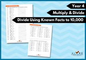 Primary Maths Hub | Year 4 – Multiplication and Division
