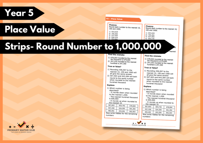 Year 5 – Place Value - Primary Maths Hub