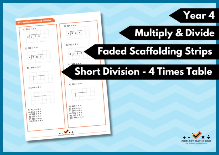 Primary Maths Hub | Year 4 – Multiplication and Division
