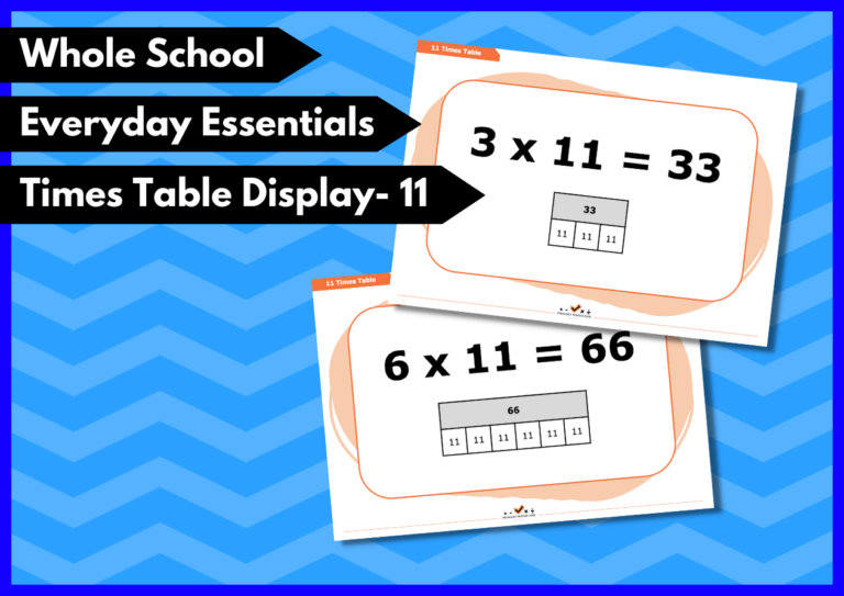 Everyday Essentials – Times Tables - Primary Maths Hub