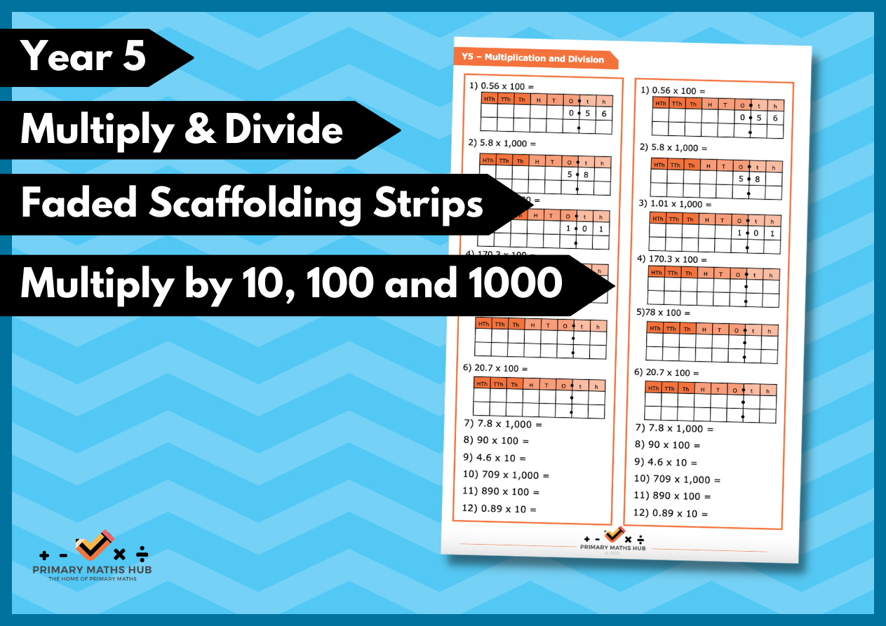 Primary Maths Hub | Year 5 – Multiplication and Division