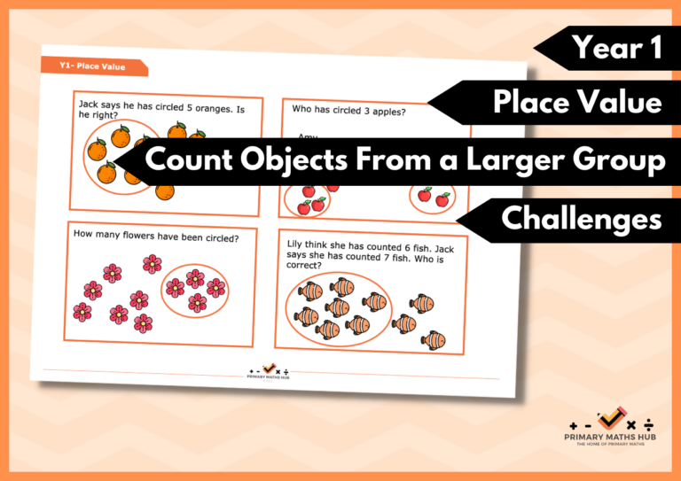 Year 1 – Place Value - Primary Maths Hub