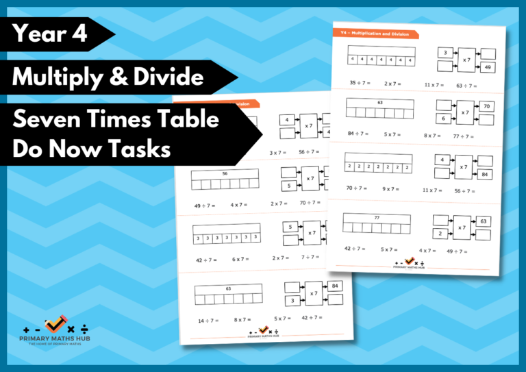Year 4 – Multiplication and Division - Primary Maths Hub