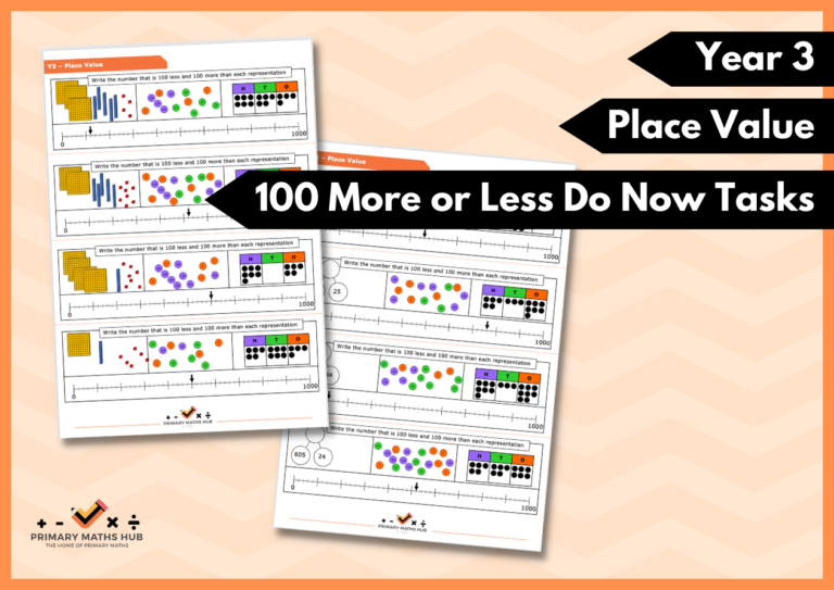 Year 3 – Place Value - Primary Maths Hub