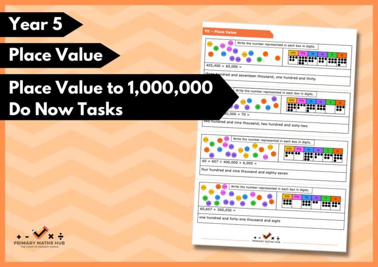 Year 5 – Place Value - Primary Maths Hub