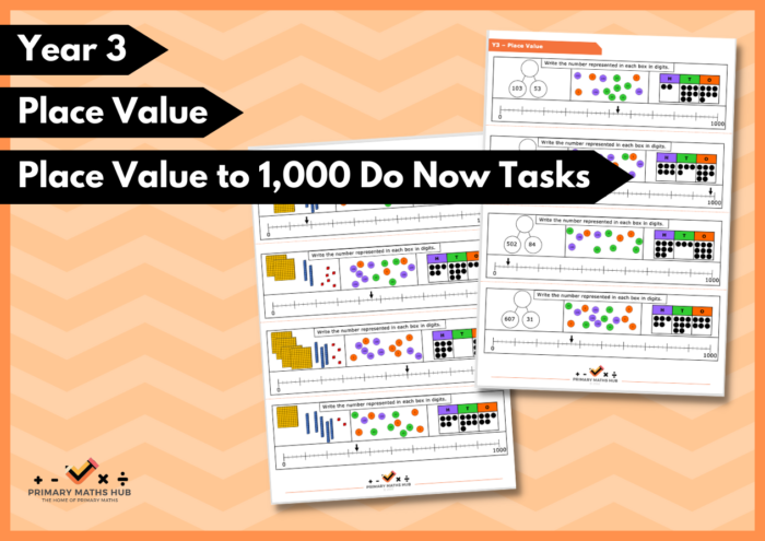 Year 3 – Place Value - Primary Maths Hub