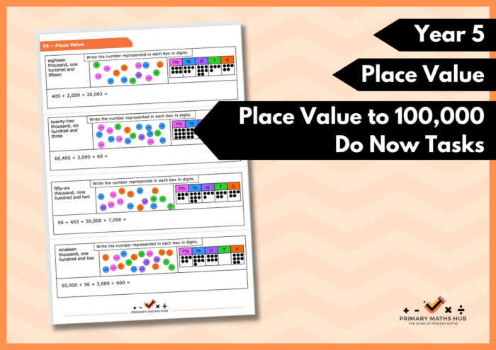 Year 5 – Place Value - Primary Maths Hub