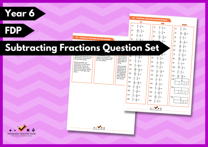 Year 6 – Fractions - Primary Maths Hub
