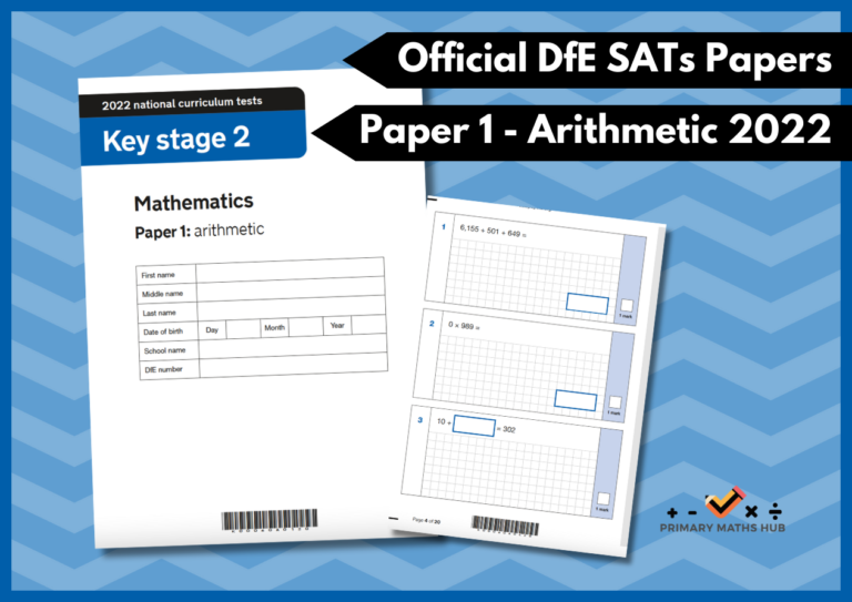 Official Y6 DfE SATs Papers - Primary Maths Hub