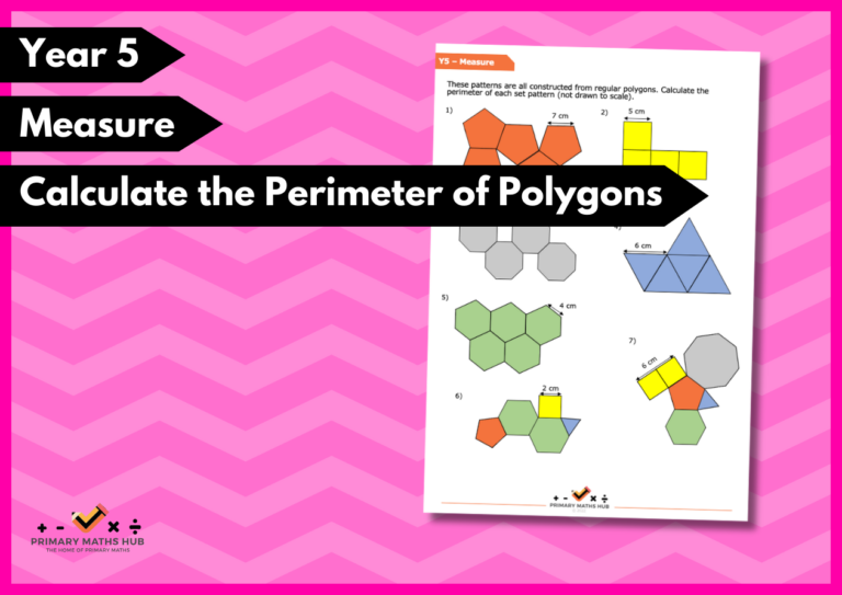 Year 5 – Measurement - Primary Maths Hub