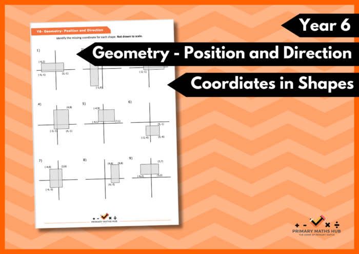 Year 6 – Geometry – Position and Direction - Primary Maths Hub