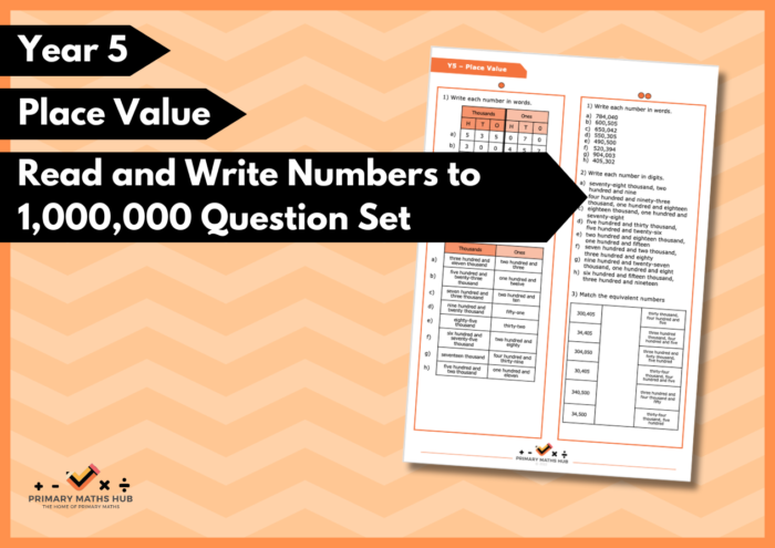 Year 5 – Place Value - Primary Maths Hub