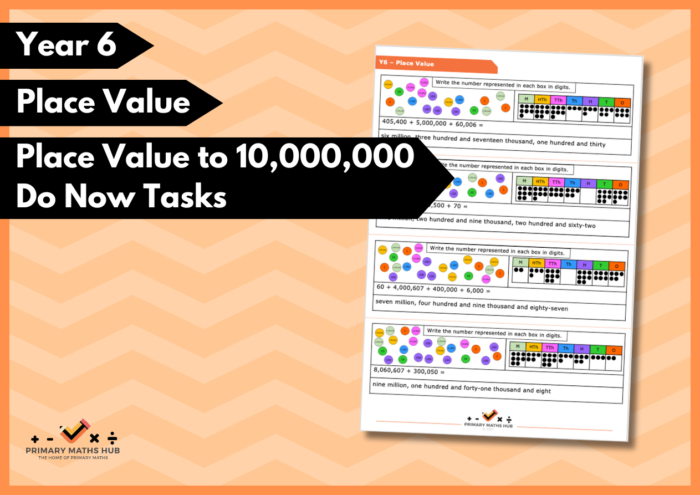 Year 6 – Place Value - Primary Maths Hub