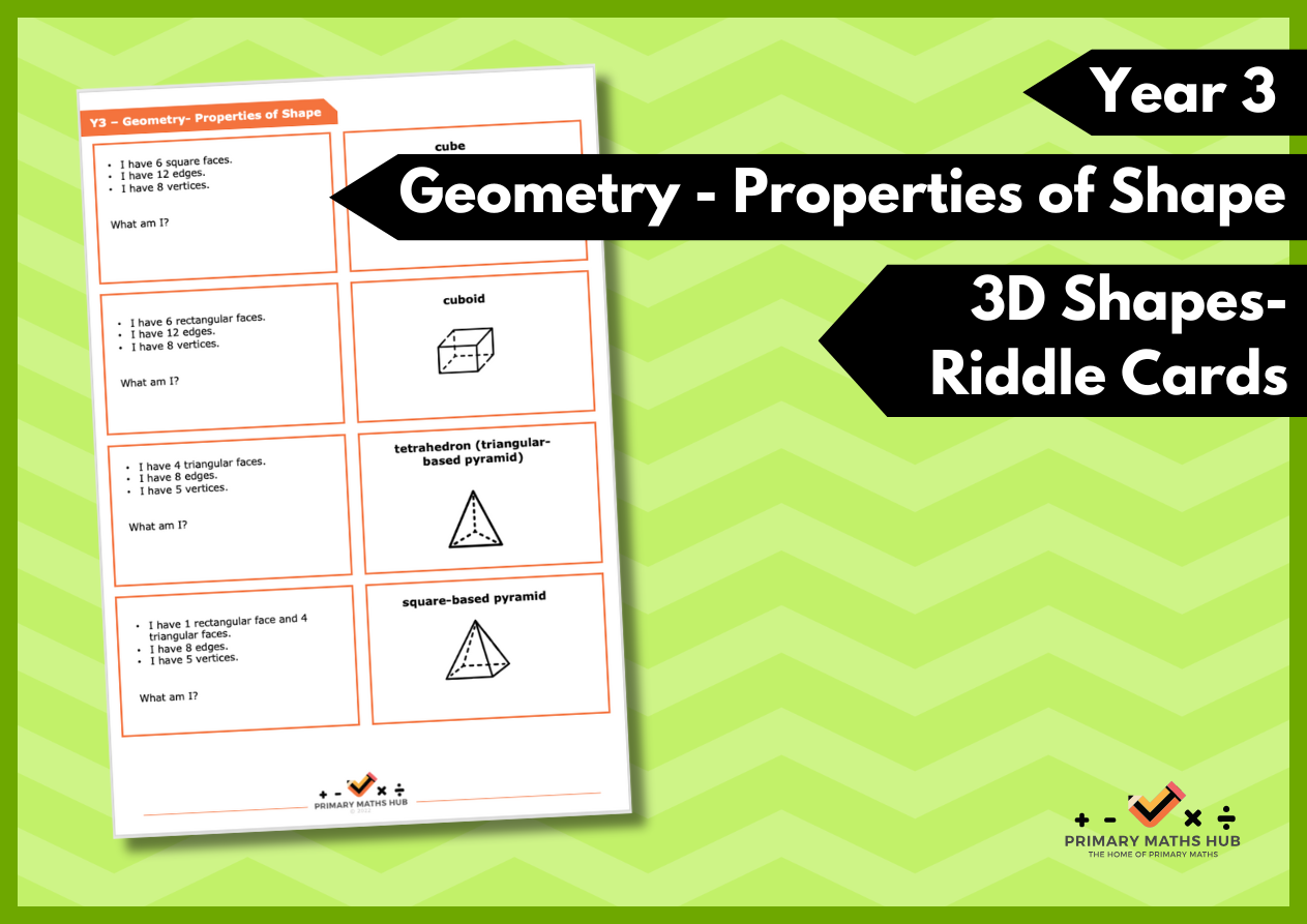 Year 3 – Geometry – Properties of Shape - Primary Maths Hub